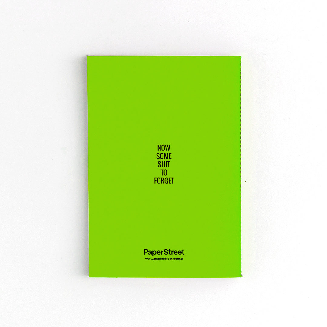 Shit to Remember - Yeşil | Paper Street