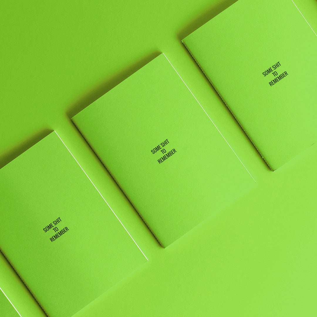 Shit to Remember - Yeşil | Paper Street